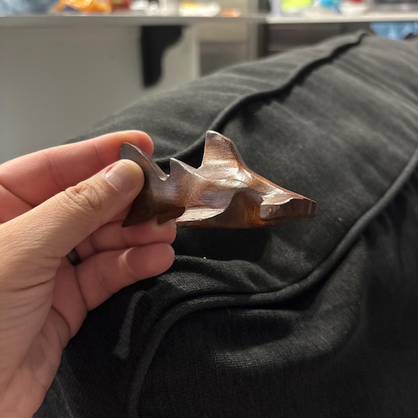 Desert Ironwood Hammerhead Shark Carving - Etsy