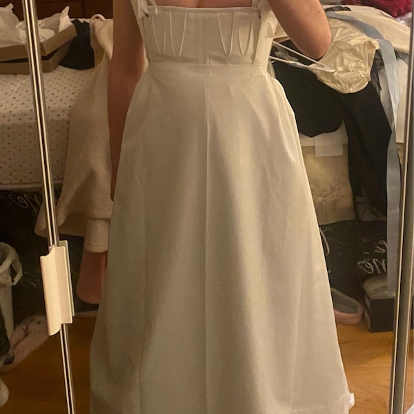 Matte Satin Regency Gown - Etsy