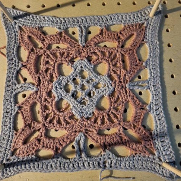 PATTERN Celtic Granny Square - Granny Square - PDF Crochet Pattern With ...