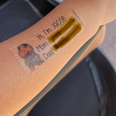 Temptoo the Child Safety Tattoos Safety ID Tattoos Temporary Tattoos ...