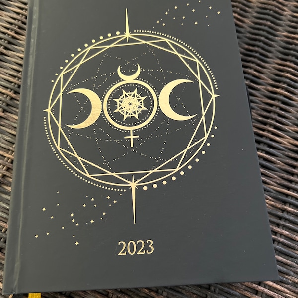 2025 COSMOPLANNER Moon Planner Creative Productivity Planner Moon Journal Moon Phases Full Moon ...