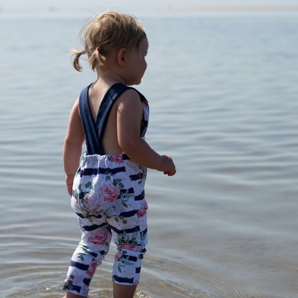 Kids Dungaree Pattern, Overall Sewing Pattern, Romper Pattern, Baby ...