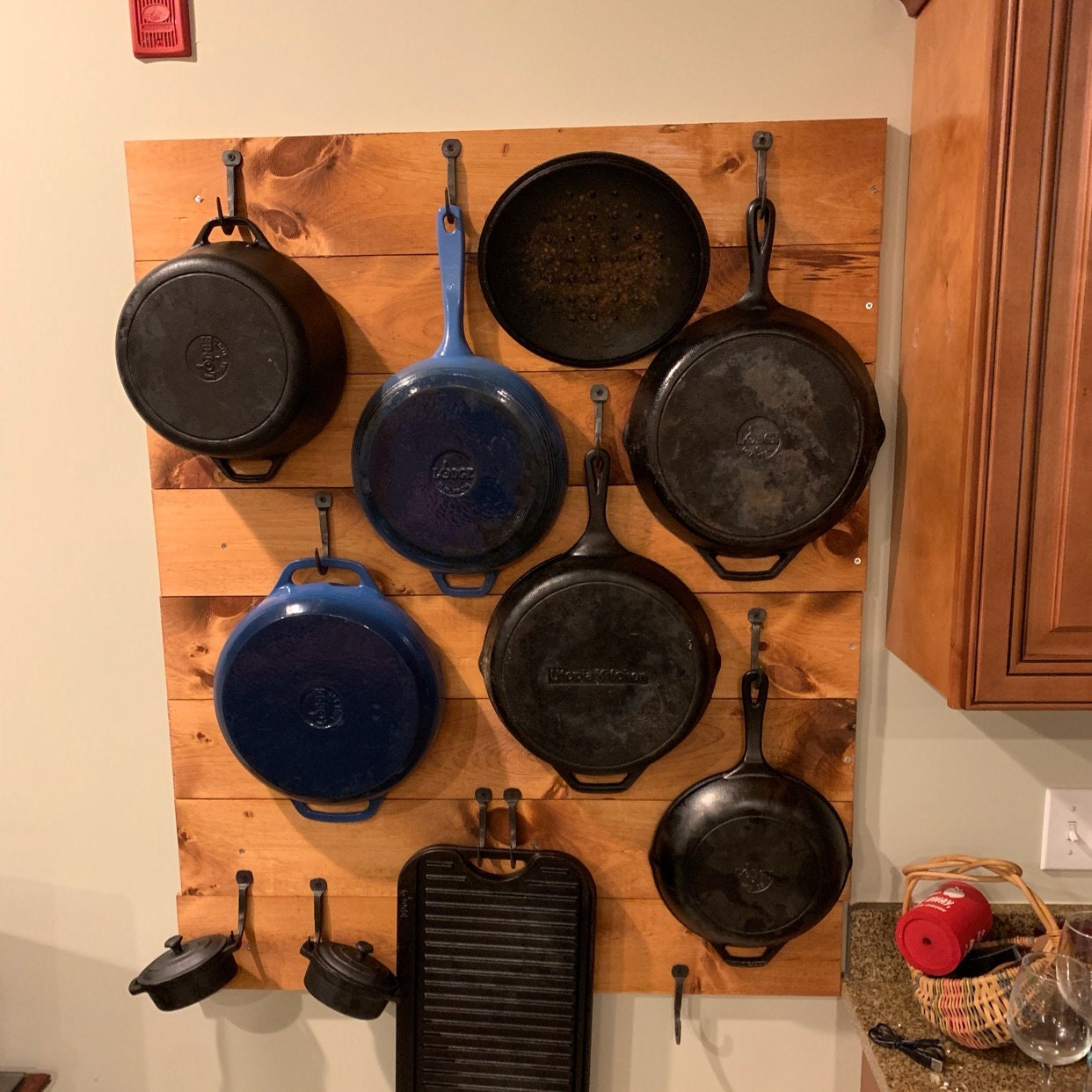 Cast Iron Cookware Hooks
