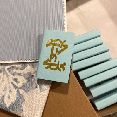 Personalized Wedding Matches Monogram Matchbox, Custom Matchbox ...