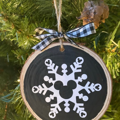 Mickey Mouse Snowflake SVG Jpg Png Disneyland World Christmas Svg ...