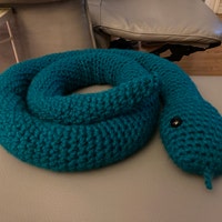 NO SEW - Snake Crochet Amigurumi Pattern, Serpent, Rattle Snake, Adder ...