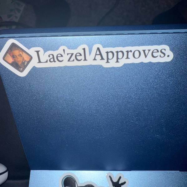 Baldur's Gate 3 Companions Approval Sticker! | Bg3 Stickers ...
