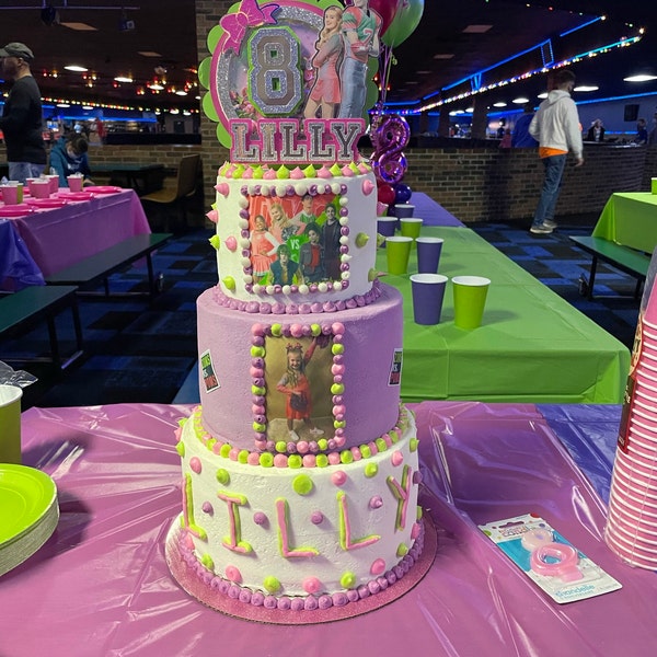 ZOMBIES Shaker Cake Topper - Inspired by Disney Z-O-M-B-I-E-S Birthday ...