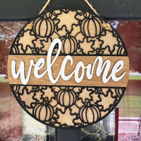 Welcome Baseball Softball Sign, Digital Download, Round Door Hanger Svg ...