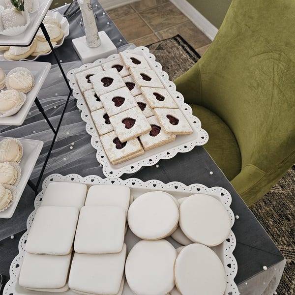 Blank Iced Cookies: Eddie Printer Compatible, Nut Free (dozen) - Etsy