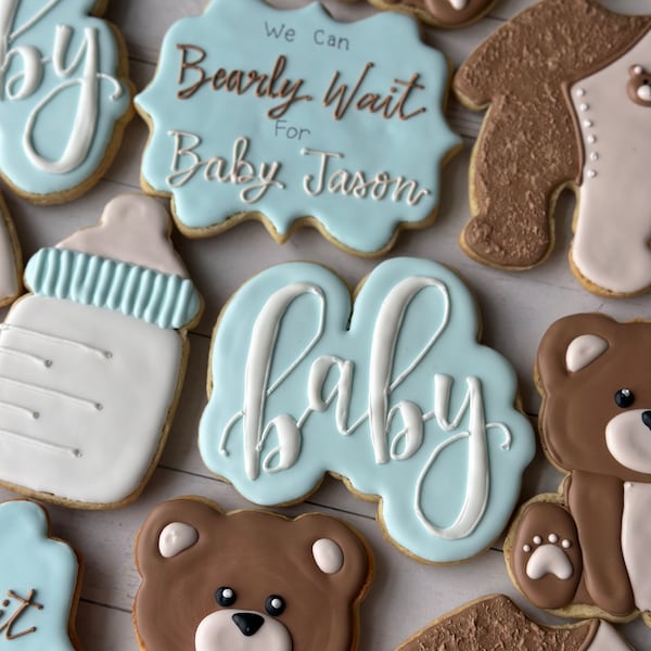 Baby Plaque Cookie Cutter or Stencil - Etsy