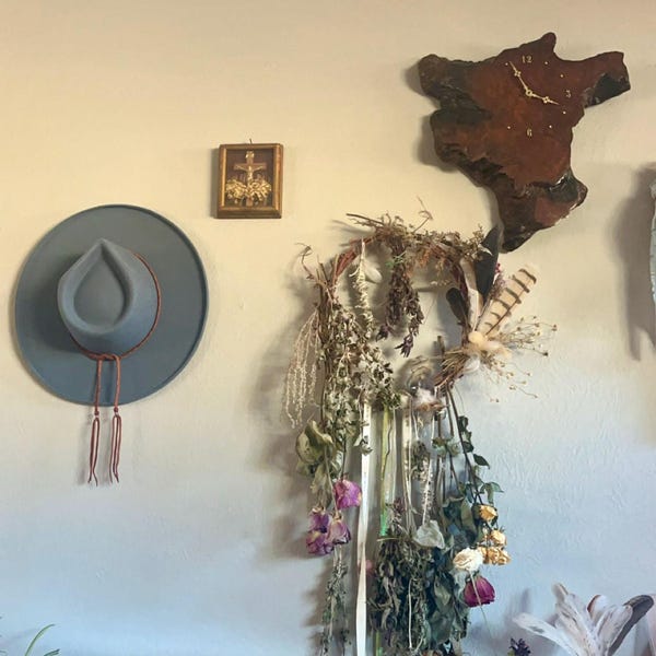 Laguna Wide Brim Hat, Australian Wool, Felt Hat, Stiff Brim, Rancher ...