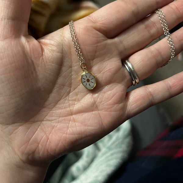 Celestial Necklace, Astrology Necklace, Dainty Gemstone, Gold Star ...