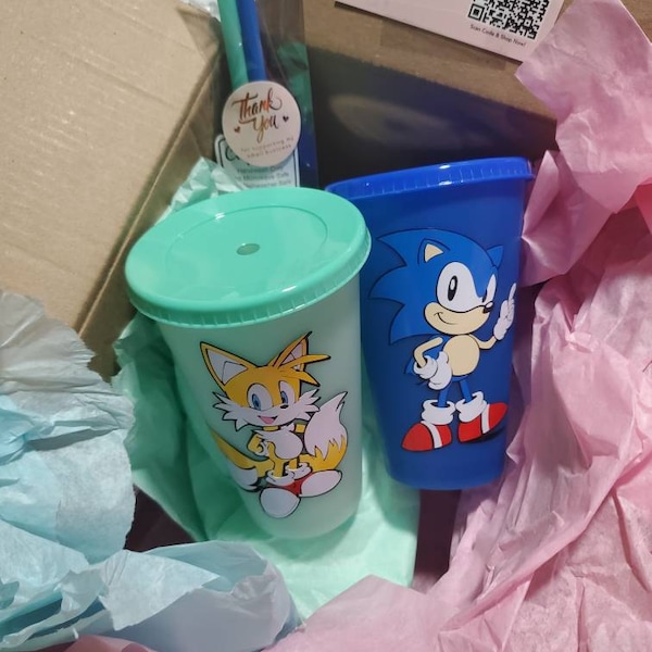 Sonic Cup / Kids Cup / Sonic the Hedgehog / Custom Cup / Kids Cups ...