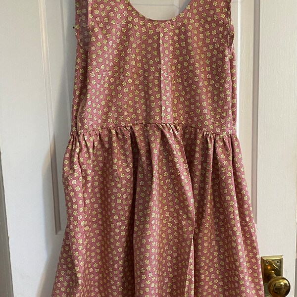 Babydoll Smock Dress Sewing Pattern | XS - XXL | Instant PDF Digital ...