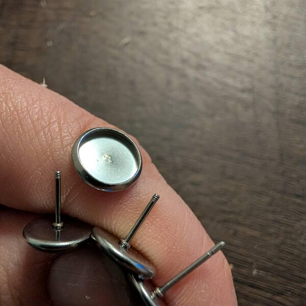 100pcs Stainless Steel Eye Pins, Eye Head Pin, Multiple Size, Steel Eye ...