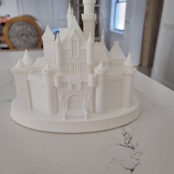 Sleeping Beauty Castle Night Light - Cake Topper - 3D Printed ...