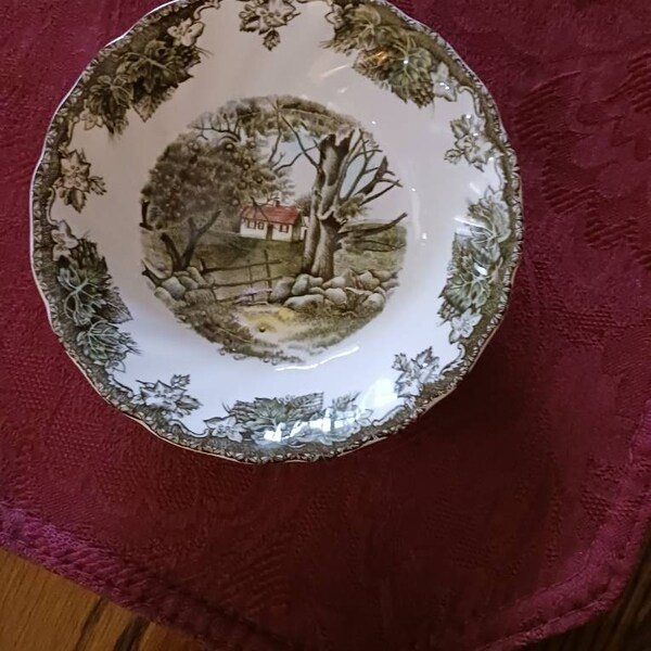 Vintage 1950's Foley China Ming Rose 10 1/4 Inch Dinner Plate 8 ...