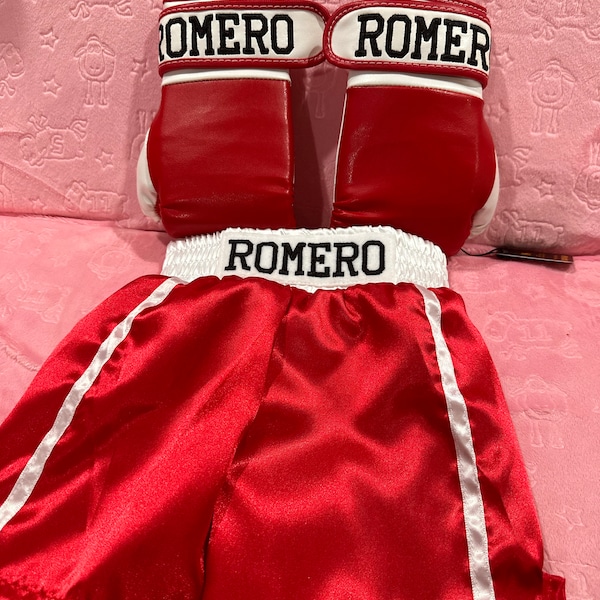 Personalized Perfection: Baby Boxing Set With Custom Wearable Gloves ...