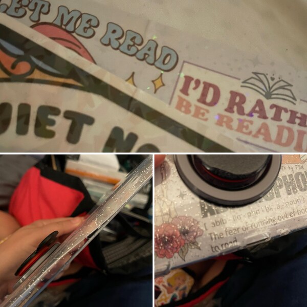 Kindle Insert Kindle Srickers Coquette E-reader Holographic Insert ...