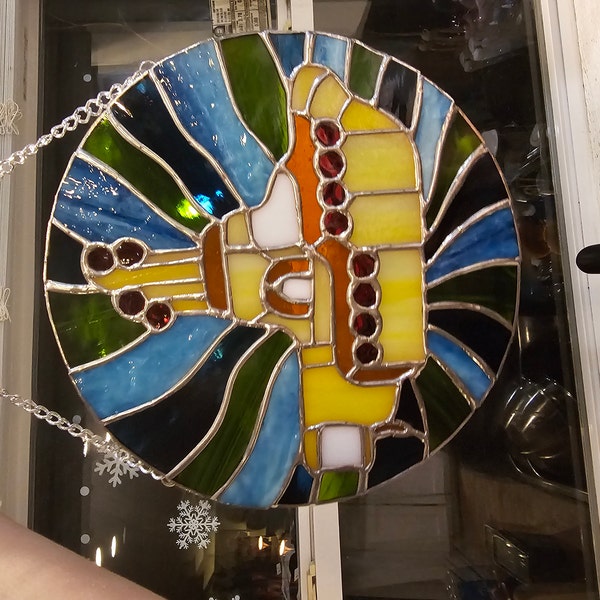 DEER Spirit Animal Stained Glass Pattern Number 7 in the Spirit Animal ...