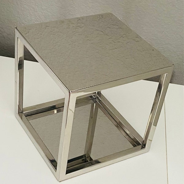 SQUARE Cake Separator - Metallic Cake Spacer - Etsy