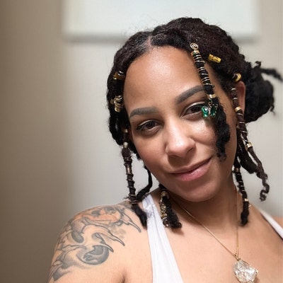 Africa Loc Jewelry. Dreadlock Hair Accessories, Beads for Braids ...