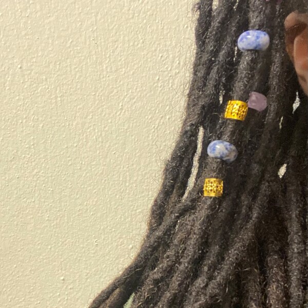 Loc Sprinkle Beads Kit , Assorted Sister Loc Beads, Dreadlock Beads ...