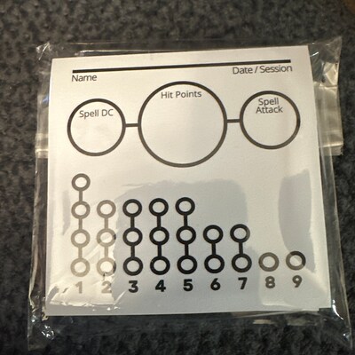 DND Combat Tracker for Dungeon Masters Digital Download Printable PDF D ...