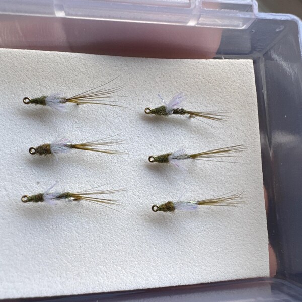 Top Secret Midge Flies, (3 Pack) Trout Flies, Fly Fishing Flies, Midge ...