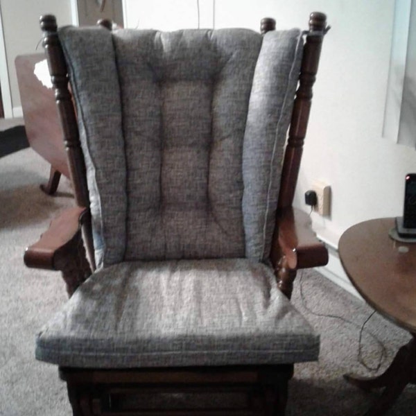 Wingback Rocker Replacement Cushions / 4 Post Rocker Cushions ...