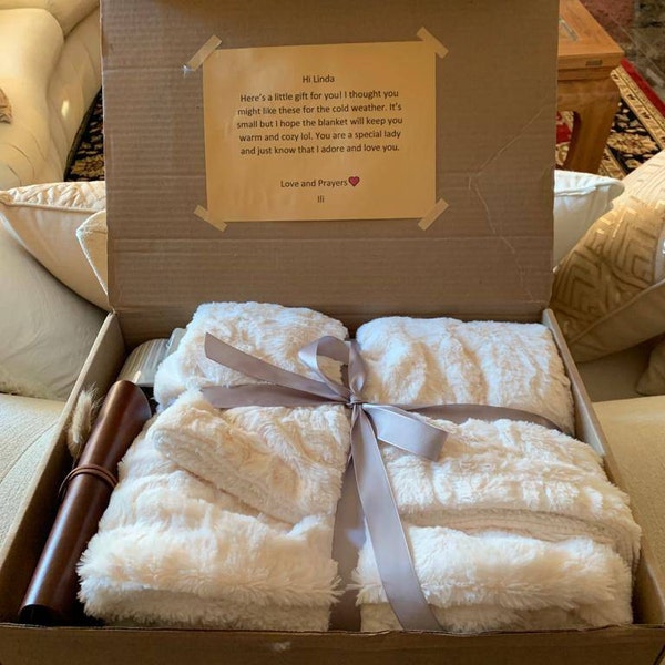 Blanket Gift Box Christmas Gifts Boxes Gift Box for Women Warm and Cozy ...