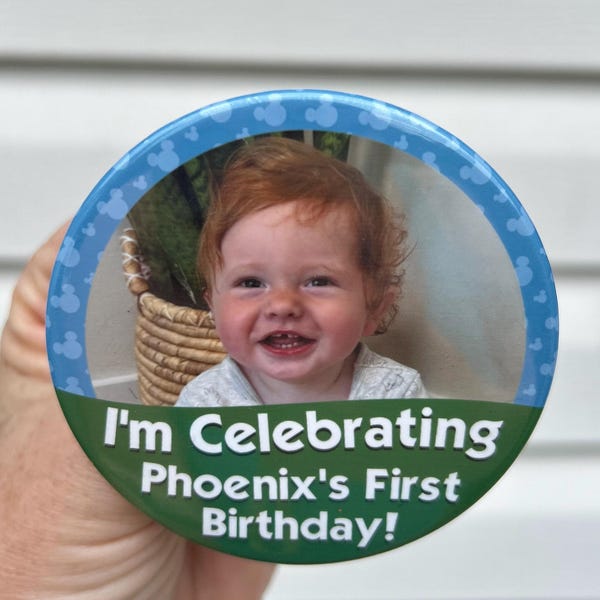 Disney Inspired Celebration Buttons, Custom Gold Disney Wedding Buttons ...