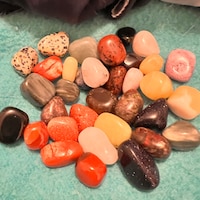 Premium One Pound Crystal Crystals Medium Tumbled Stones Beautiful Mix ...