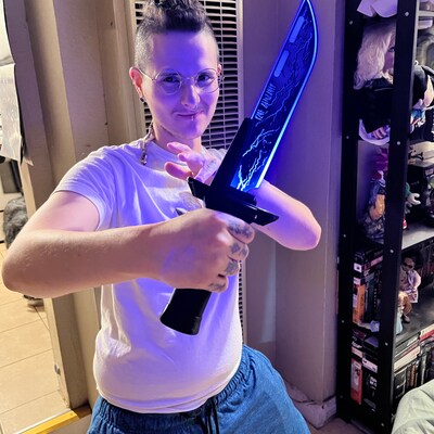 Star Wars Inspired Mandalorian Knife-vibrodagger 3D Printed - Etsy