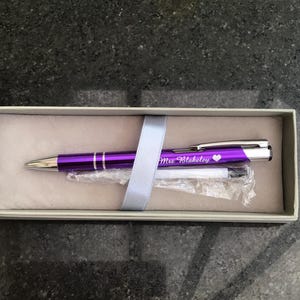 Personalised Pen, Engraved Ballpoint Pen, Promotional Pens, Custom ...