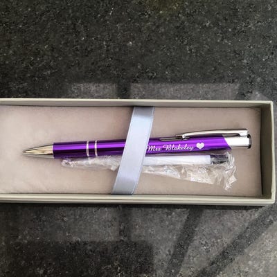 Personalised Pen, Engraved Ballpoint Pen, Promotional Pens, Custom ...