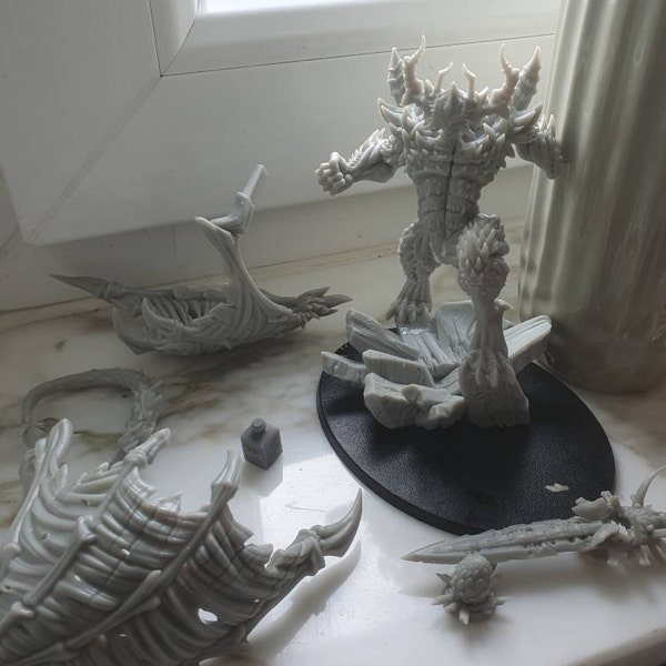 Rakdos Demon Prince Miniature Boss Diablo Monster Dungeons and Dragons ...