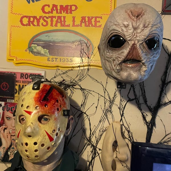 Franken-mutant Latex Halloween Display Head *not Wearable* Jason ...