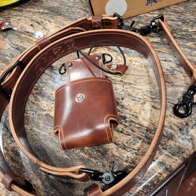 Leather Flashlight Strap With Quick Release COBRA Buckle - Etsy