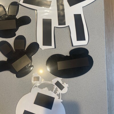 Mickey Mouse Body Part Magnet for Cruise Door - Etsy