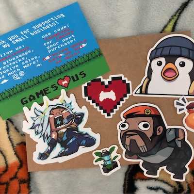 Brimstone Bawk Bawk Valorant Spray Waterproof Sticker - Etsy