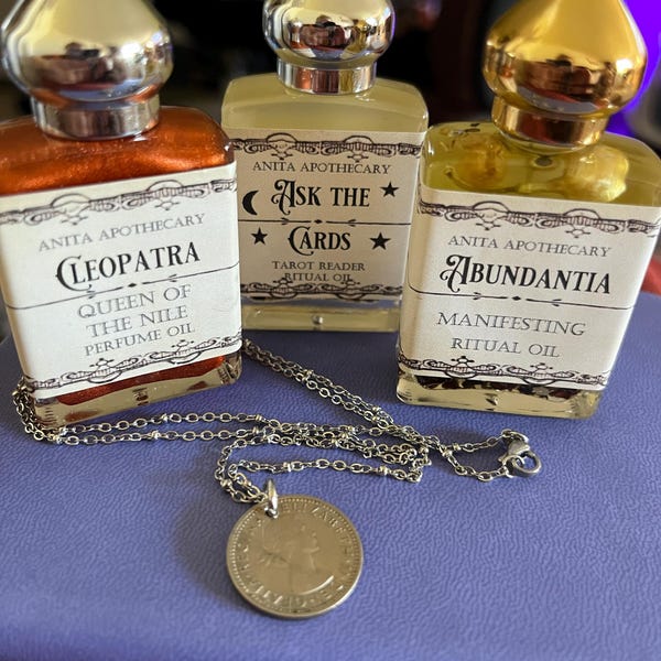 Cleopatra Egyptian Queen Perfume Oil - Anita Apothecary, Egyptian ...
