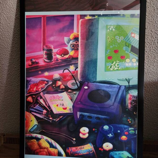 2000s Nostalgia Art Print - Etsy