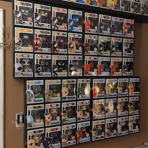 Funko Pop Display Kubbies TWELVE PACK Black or White. Single Row - Etsy
