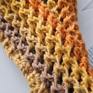 CROCHET PATTERN One Stitch Wonder Stitch Tutorial Make Blanket or Scarf ...