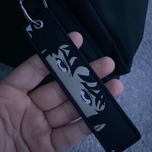 Embroidered Key Tag / Jet Tag - Etsy