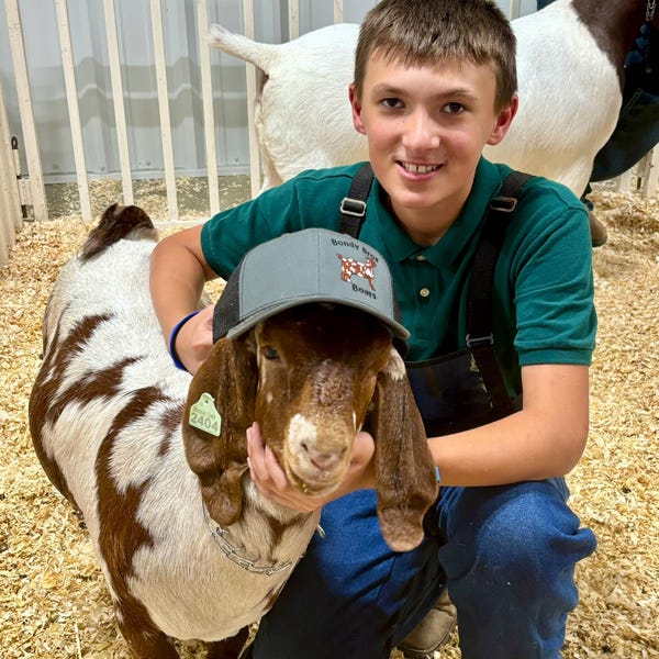 Embroidered Boer Goat Trucker Hat - Adjustable Goat Cap - Etsy