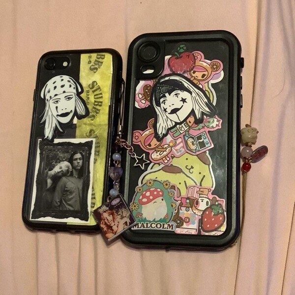 Garden Inspired 2pc Stickers, Music Stickers, Band Stickers, Punk Clown ...