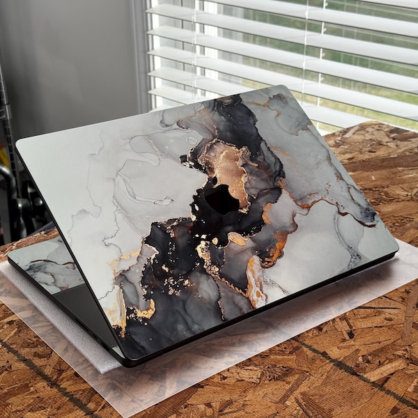 Laptop Stickers Microsoft Surface Book 3 Skin Grapefruit Marble ...